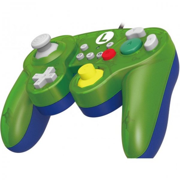 Super Mario Classic Controller For Nintendo Switch (Luigi)